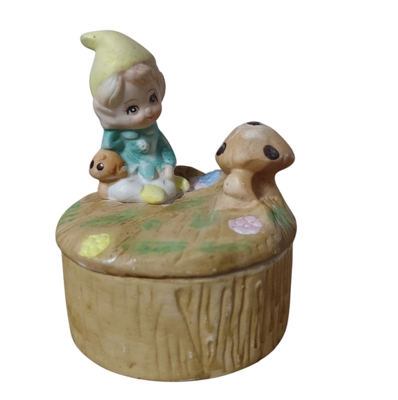 Homco | Storage & Organization | Vintage 7s Homco Elf Pixie Gnome ...